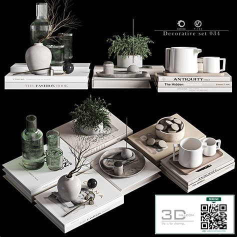 Decorative Set 3dmili 2025 Download 3d Model Free 3d Models 3d Model Download New Model