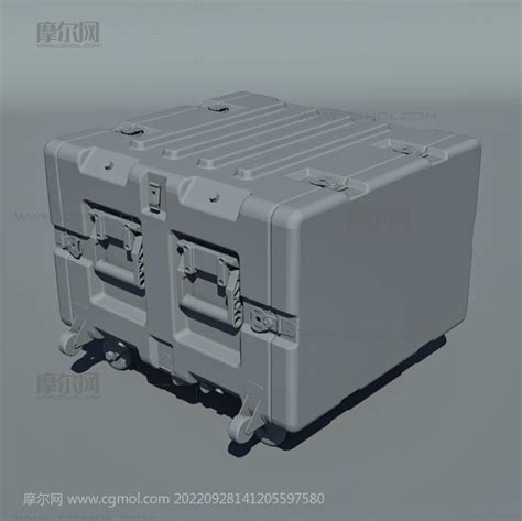 运输箱装备箱fbx模型素模其他模型下载 摩尔网cgmol