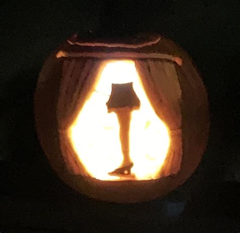 The Soft Glow Of Electric Sex Gleaming In The Window Had A Go At A Hopefully Unique Pumpkin