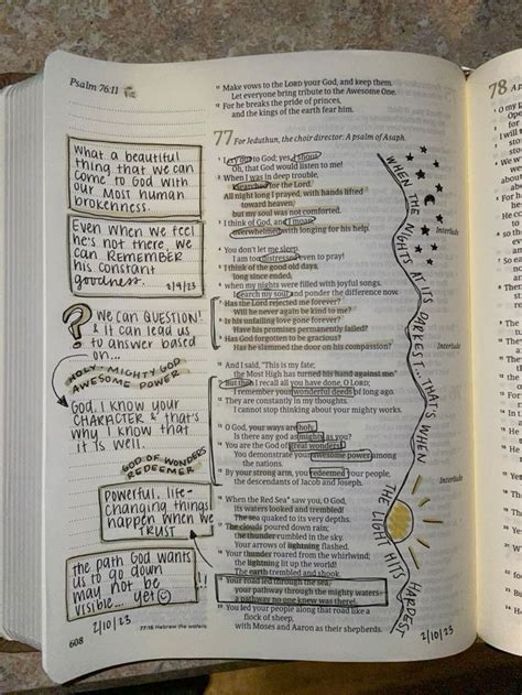 Psalms Book In 2024 Bible Journal Notebooks Bible Highlighting