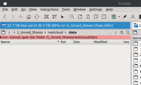 no permission for data folder on windows smb share unraid