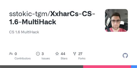 GitHub Sstokic Tgm XxharCs CS MultiHack CS MultiHack
