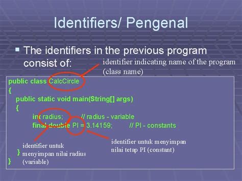 Introduction To JAVA Programming Basics PROGRAMMING STEPS ANALISA