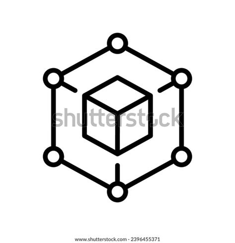 Framework Icon Simple Outline Style Cloud Stock Vector Royalty Free