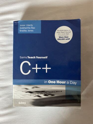 Sams Teach Yourself C In One Hour A Day 6th Edition Ebay