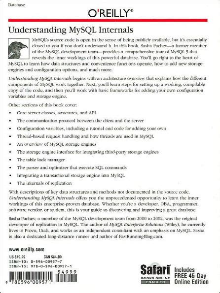 understanding mysql internals discovering and improving a great