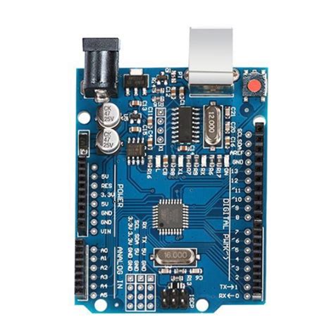 Arduino Uno R3 Atmega328p Board Usb Microcontroller For Diy Robotics Projects Free Shipping