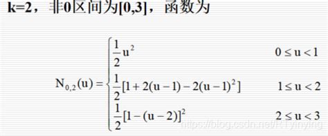 计算机图形学 第六章 曲线曲面建模技术b样条基函数 Csdn博客