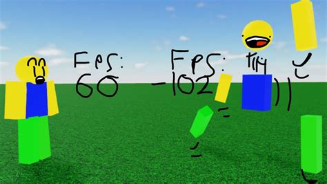 ROBLOX FLEX YOUR FPS YouTube