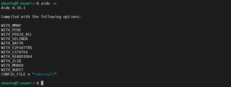 How To Install AIDE On Ubuntu LinuxWays