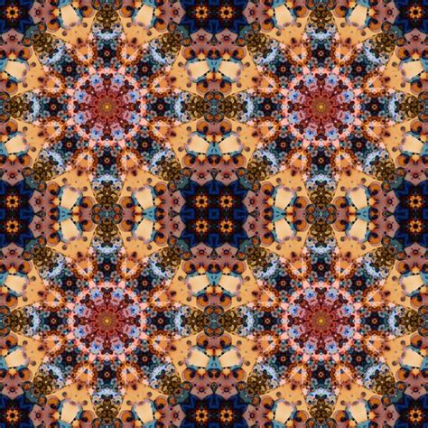 Premium Photo Seamless Square Patterns Woven Texture