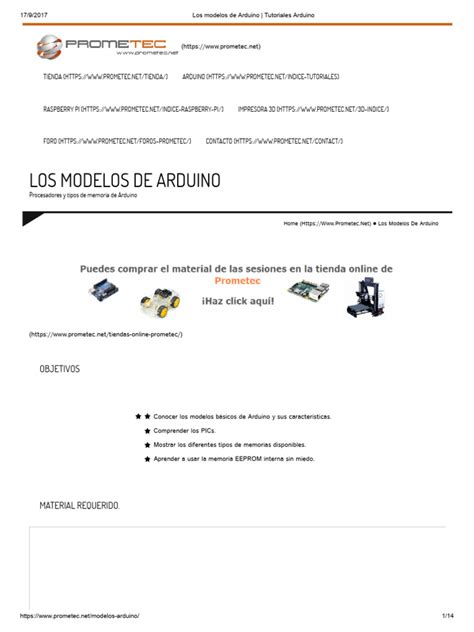 25 Los Modelos De Arduino Pdf Memoria De Acceso Aleatorio Microprocesador