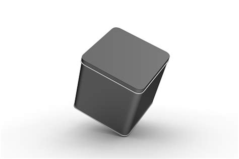 브랜딩 및 디자인을위한 빈 주석 용기 3d 렌더링 그림입니다 0명에 대한 스톡 사진 및 기타 이미지 0명 3차원 형태 강철 Istock