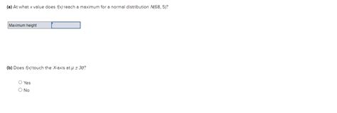 Solved A At What X Value Does F X Reach A Maximum For A Chegg