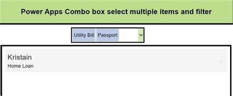 Filter Power Apps Gallery Based On Combo Box Selection