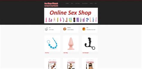Online Sex Shops And Others