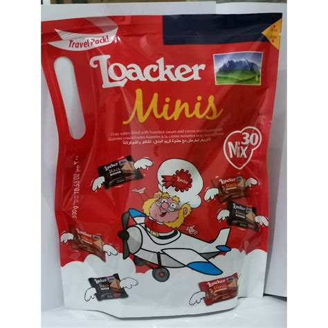 Loacker Minis Mix 30pcs 300g Shopee Malaysia