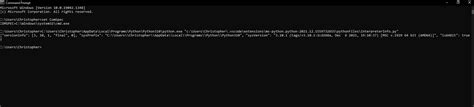 Python Interpreter Selection Not Working Even Though A Version Is Being