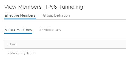Securing Dual Stack IPv4 IPv6 Endpoints With NSX T Engyak Co