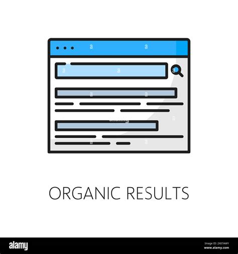 Organic Results Search Engine Result Page Optimization Serp Research Or Internet Data Ranking