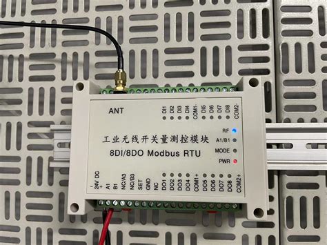 Channel Modbus Wireless I O Controller RTU DI DO Km Lora MHz