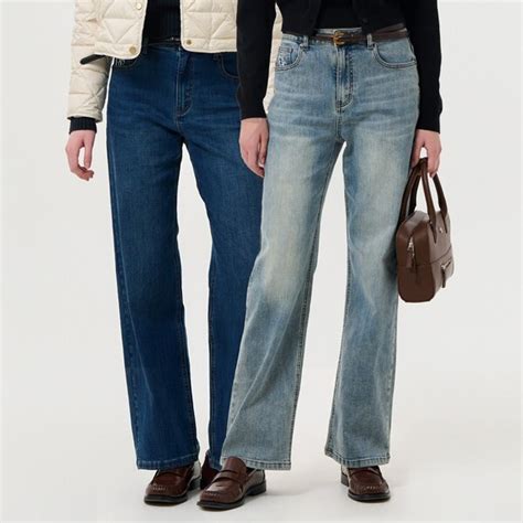 제너럴아이디어 Woman 기모 스트레치 스트레이트 데님 팬츠 Wbd3l11502 에누리 가격비교