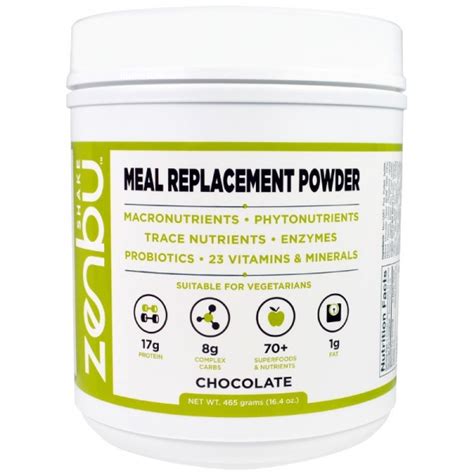 Заменитель еды Madre Labs Zenbu Shake, порошок-заменитель пищи с ...