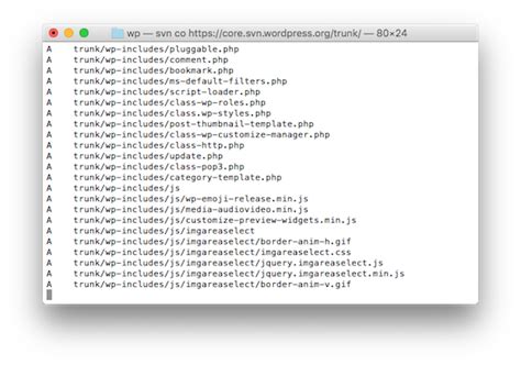 using subversion to check out wordpress envato tuts