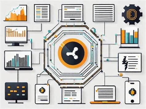 Premium Ai Image Blockchain Technology Visualization