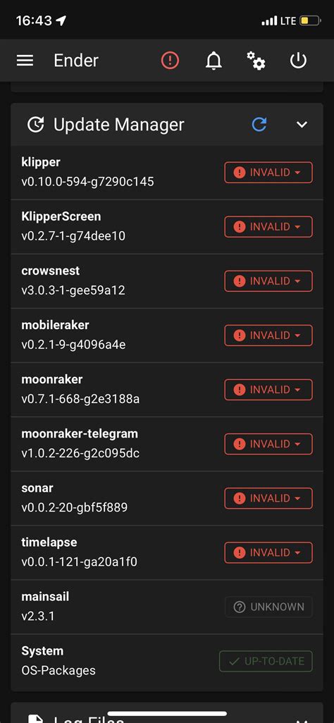 Invalid In Update Manager Rklippers