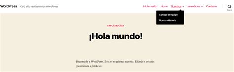 Cómo Hacer Un Menú Desplegable En Wordpress 2 Métodos