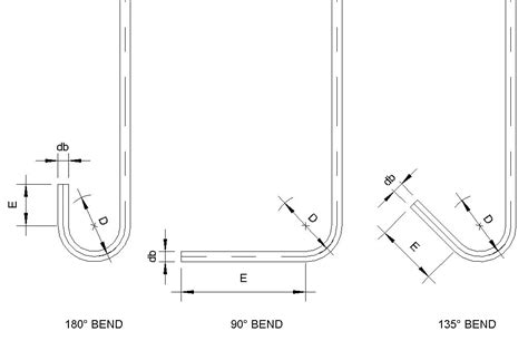 TecKnowledge Standard Hooks And Minimum Bends