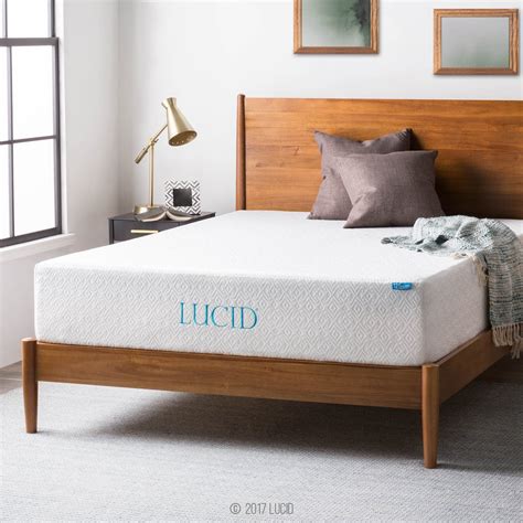 Lucid 12 Inch Gel Infused Memory Foam Mattress Review Slant