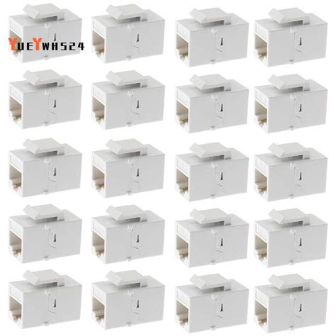 Ethernet Keystone Coupler Pack Cat RJ Keystone Jack Inline Female Connectors Shopee