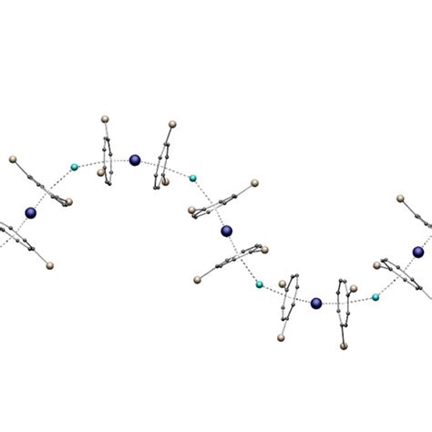 Left Molecular Structure Of The Asymmetric Unit Of 2 Nd Right
