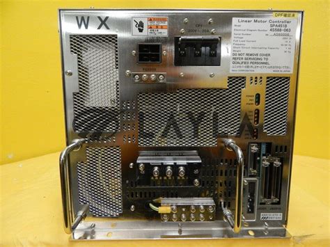 1000000091142249244500 W X Linear Motor Controller Used Working
