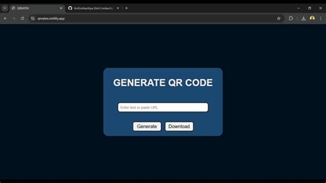 Qreatex Qrcodegenerator Webdevelopment Innovation Responsivedesign Jinit Limbachiya