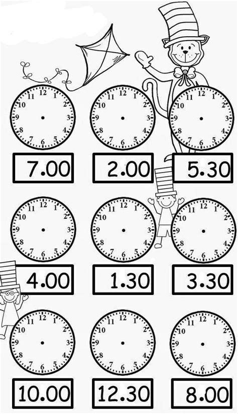 Educação Especial Math Activities Preschool Time Worksheets Math