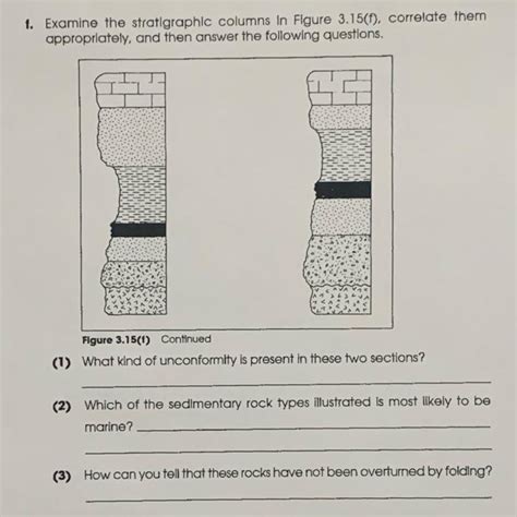 Solved 58 Historical Geology Exercises 1 Correlation