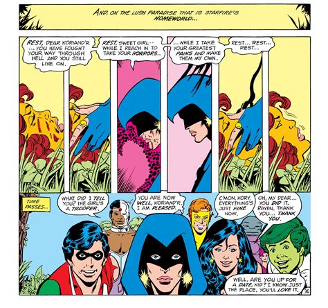 Robin And Starfire Comic Book