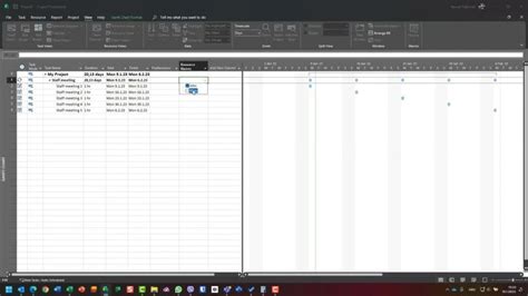 Nenad Trajkovski On Linkedin 111 Assigning Resources To The Recurring Task Microsoft Project