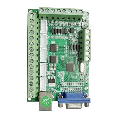 5 Axis Interface Driver Motion Controller Card For Mach3 V3 25 Z Probe Cnc Usb Breakout Board