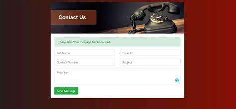 How To Send Mail Using Php And Ajax Download Html Css Tutorials