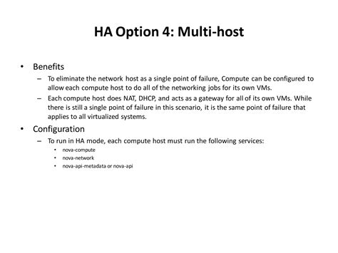 High Availability Networking Openstack Pdf