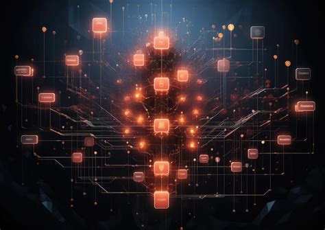 Premium Ai Image A Visual Representation Of A Neural Network