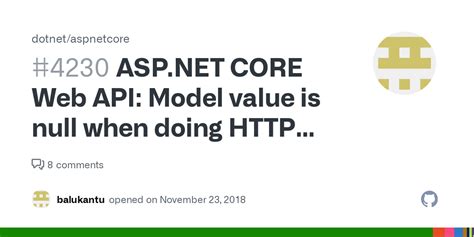Aspnet Core Web Api Model Value Is Null When Doing Post Requests