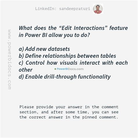 Power What Does The Edit Interactions” Feature In Power Bi Allow You