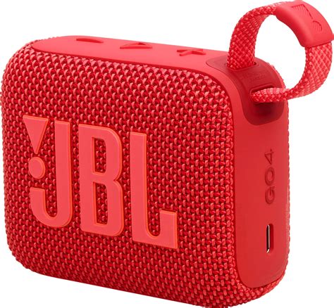 Questions and Answers: JBL Go 4 Portable Bluetooth Speaker Red ...