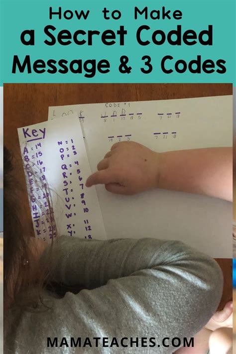 How To Make A Secret Coded Message And 3 Codes Coded Message Encrypted Messages Secret Code
