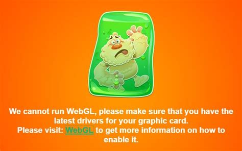 Why Am I Getting A Message About Not Being Able To Run Webgl — King Community